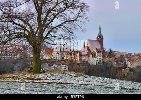 old city of Leisnig, Germany Stock Photo - Alamy
