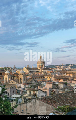 Italy, Rome, City Rooftops Stock Photo - Alamy