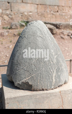 The Sacred Omphalos Stone, Navel of the World, in other words, the ...