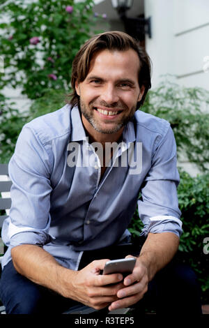 Portrait of businesspeople having free time from work Stock Photo - Alamy