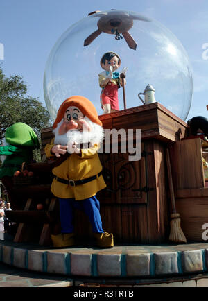 Doc, one of the seven dwarfs at Disney World in Orlando Florida in 2006 ...