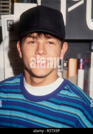 Marky Mark (Mark Wahlberg) Calvin Klein Underwear Ad New York City 1992. Credit: Henry McGee ...