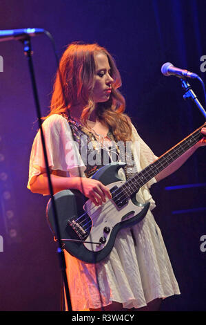 The Lone Bellow band playing at Mareel in the Shetland Isles Scotland ...