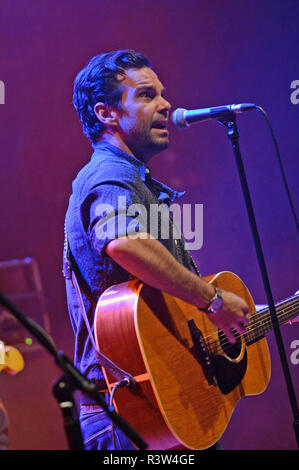 The Lone Bellow band playing at Mareel in the Shetland Isles Scotland ...