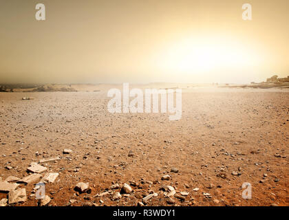 stone desert wasteland heat egypt dry dried up barren mountain sands ...
