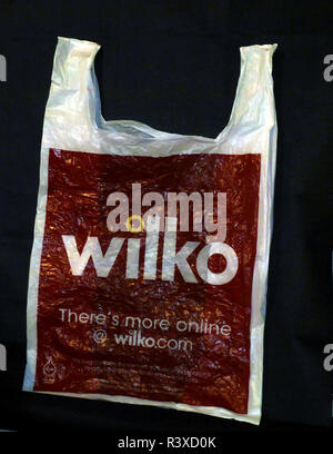 Wilko Carrier Bag. Carrier bag as available at the High Street store ...