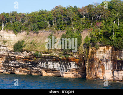 Painted Rocks, Upper Peninsula Michigan Stock Photo - Alamy