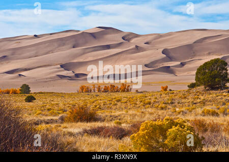 USA, Colorado, Alamosa. Great Sand Dunes National Park and Preserve ...