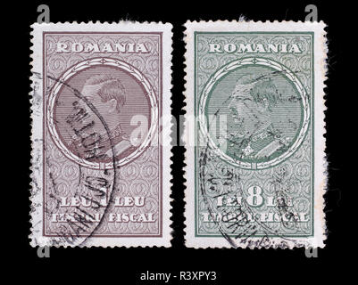 Postage stamp printed in Romania shows a portrait of Metropolitan Stock ...
