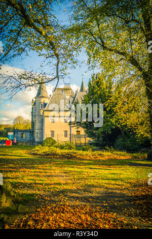 Callendar House/ Estate in Callendar Park, Falkirk, Scotland, UK Stock ...