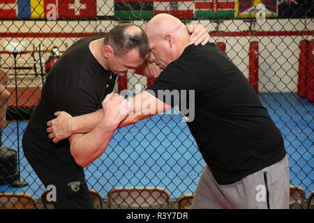 BROOMALL, PA - NOVEMBER 23 : Damon Feldman CEO of Celebrity Boxing is ...