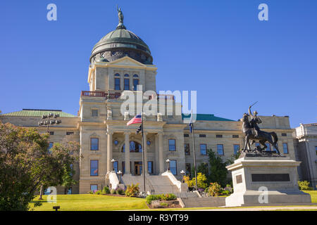 The State Capitol of Montana in Helena.The building is constructed of ...
