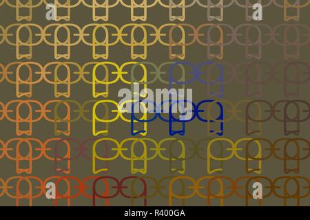 Mixed or mutiple shapes illustrations background abstract, hand drawn ...