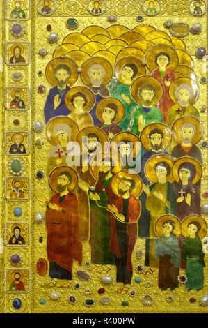 The Georgia Khakhuli triptych is a religious artwork that combines ...