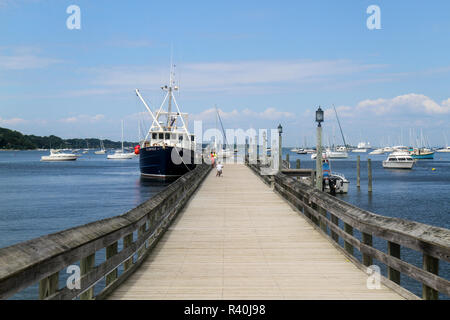 Port Jefferson Long island USA Shown on a geography map or road map ...