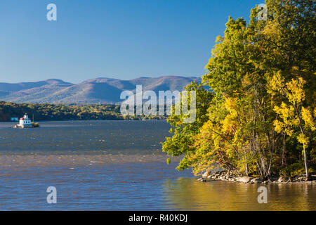 New York, Hudson River. Esopus Meadows Lighthouse Stock Photo - Alamy
