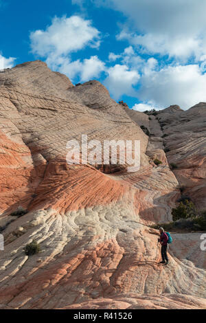Yant Flat - Candy Cliffs Utah Stock Photo - Alamy
