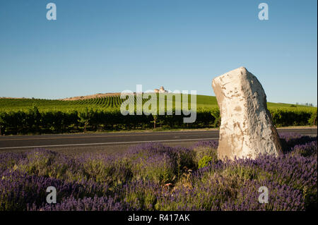 USA, Washington State, Horse Heaven Hills. Tiny House Glamping at ...
