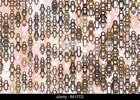 Abstract sign of male or female. Good for web page, wallpaper, graphic ...