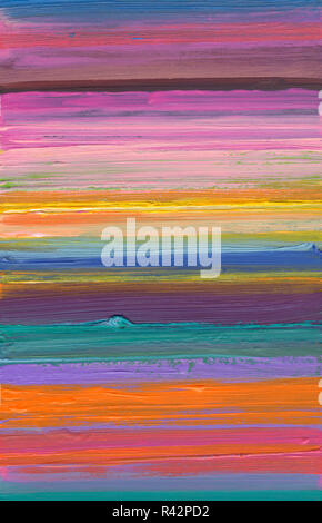 stripes colorful hand painted Stock Photo - Alamy