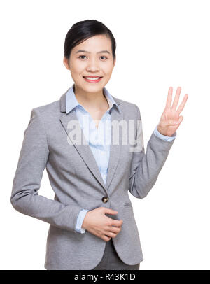 Businessmen swear victory Stock Photo - Alamy