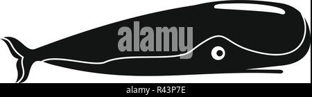 Sperm Whale icon Stock Vector Art & Illustration, Vector Image ...