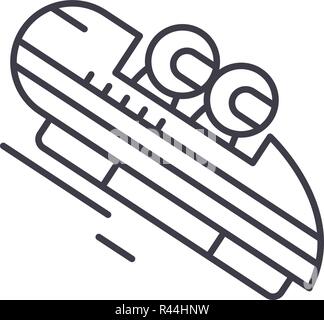 Biathlon linear icon Stock Vector Image & Art - Alamy