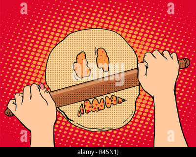 Bad dough cooking bakery Stock Photo - Alamy