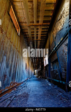 industry steel ruin rust style of construction architecture ...