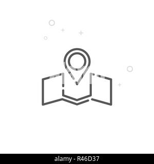 Location Flat Icon. Wedding Venue Symbol, Pictogram, Sign. Light Flat ...