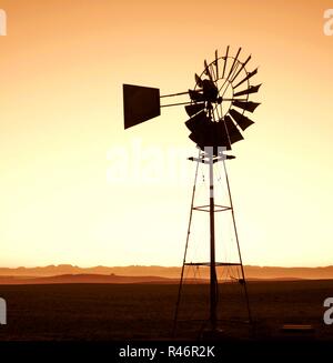 landscape with water pumps pinwheel Stock Photo - Alamy