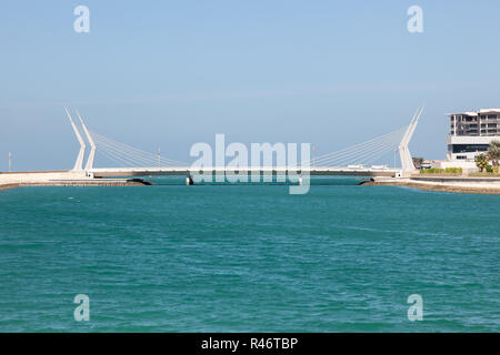 Bridge in Manama City, Bahrain Stock Photo - Alamy