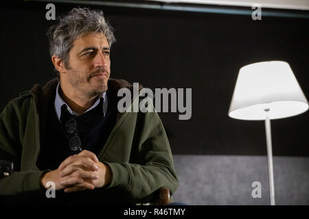 Pif presents the book ''Che Dio Perdona a tutti'' at the Franco Parenti ...