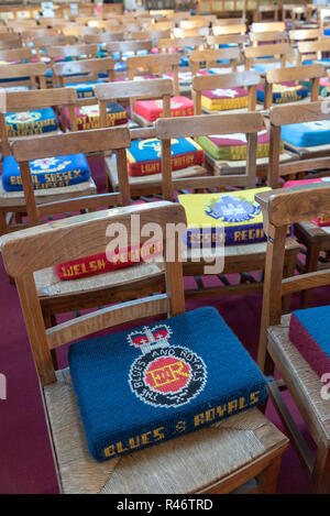 Interior of the Saint George's Memorial Church in the city Ypres ...