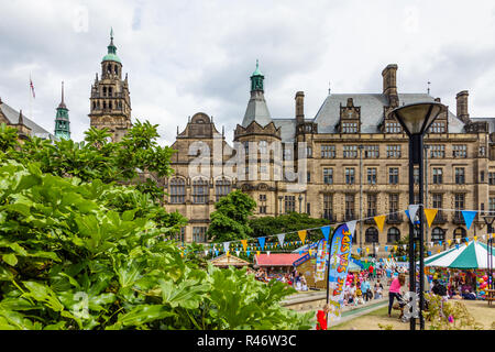 Sheffield by the Seaside 2015, Peace Gardens, Sheffield, England ...