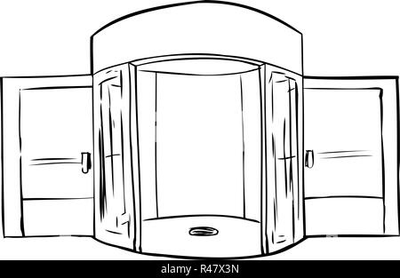 Missing Door in Doorway Stock Photo - Alamy