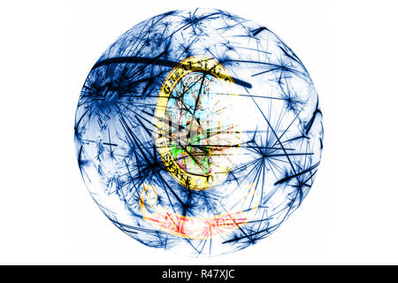 Idaho fireworks sparkling flag. New Year, Christmas and National day ...