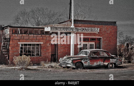 The USA,Utah,Cow canyon,Trading post Stock Photo - Alamy