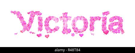 victoria girl name Stock Photo - Alamy