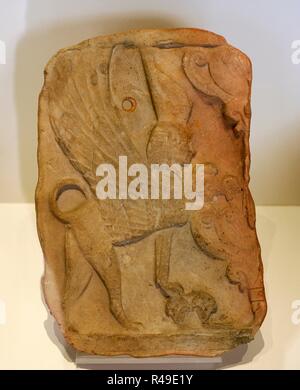 Old terra cotta Sphinx Stock Photo - Alamy