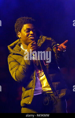 Chicago, Illinois, USA. 24th Nov, 2018. Rapper FLIPP DINERO ...