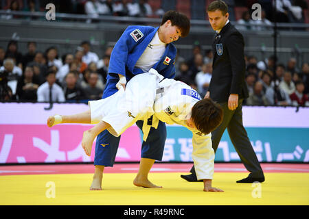 Mami Sato (Japan) in the womens (F42/F44) Long Jump at the Sainsbury’s ...