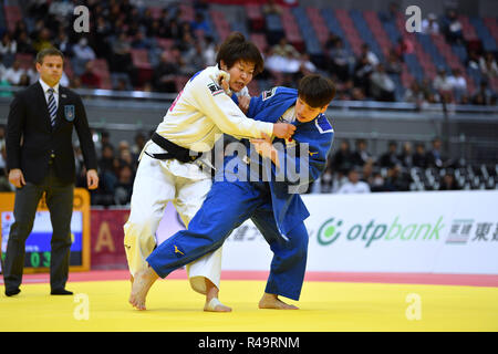 Mami Sato (Japan) in the womens (F42/F44) Long Jump at the Sainsbury’s ...