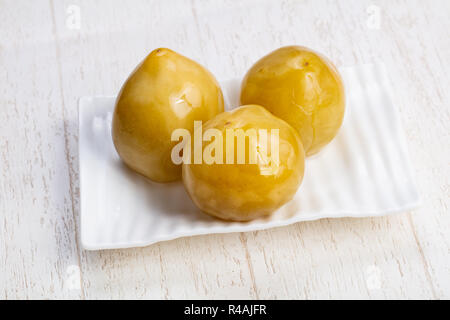 Tasty sweet juicy pickled apples Stock Photo - Alamy
