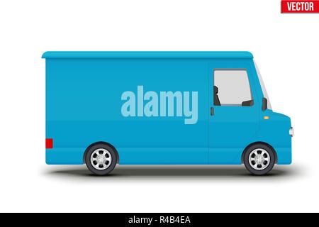 Retro service van minibus Stock Vector Image & Art - Alamy