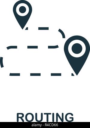 Icon for route,routing Stock Vector Image & Art - Alamy