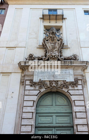 ROME, ITALY - JUNE 22, 2017: Architectural detail from of St. Angelo ...