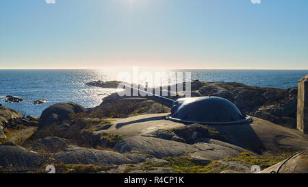 Artillery battery Landsort is one of the six ERSTA-batteries, which ...