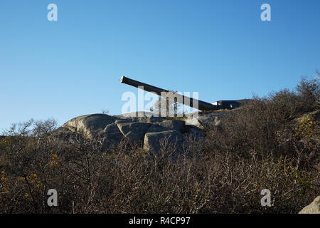 Artillery battery Landsort is one of the six ERSTA-batteries, which ...