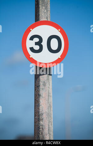 The image of road sign (prohibitory maximum weight sign) in Bran in ...